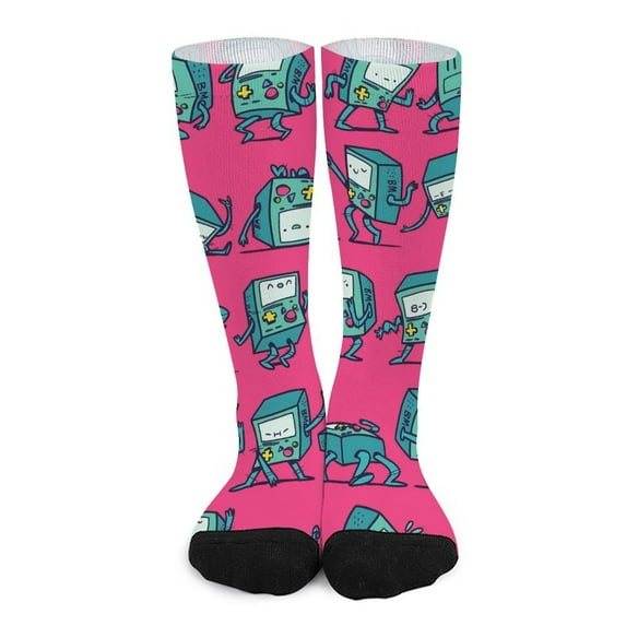 Animated Adventure Time Unisex Socks Stockings Fashion Cozy Soft Crew ...