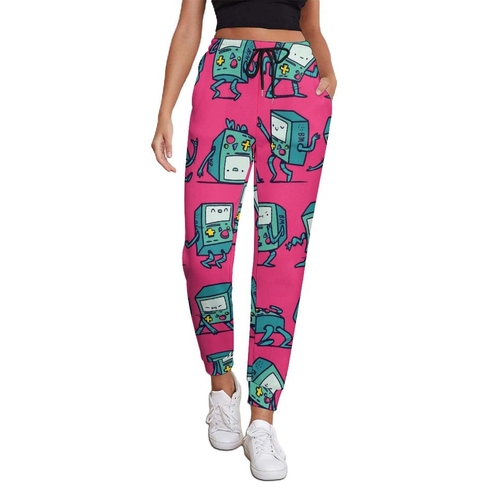 Animated Adventure Time Womens Sweatpants Joggers Pants Daily Trousers ...