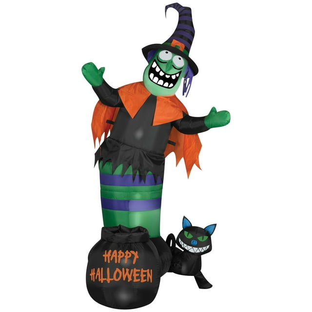Animated Airblown wobbling witch - Walmart.com