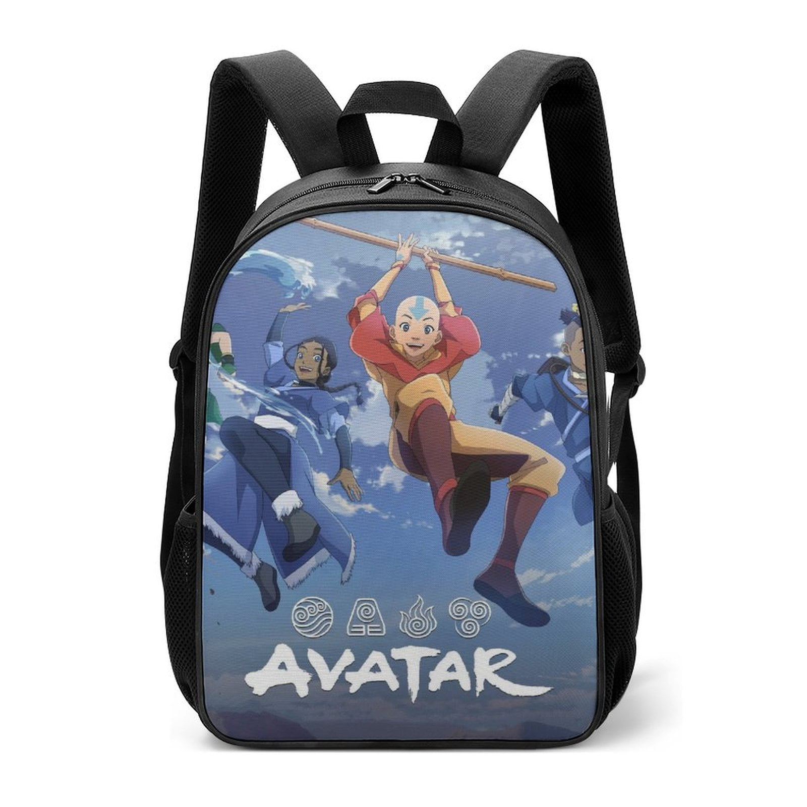 Animated Avatar The Last Airbender School Bag Casual Adjustable ...