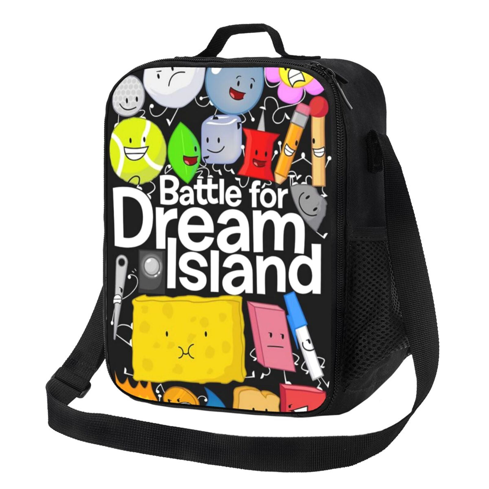 Animated Battle For Dream Island Portable Insulated Lunch Bag Reusable ...
