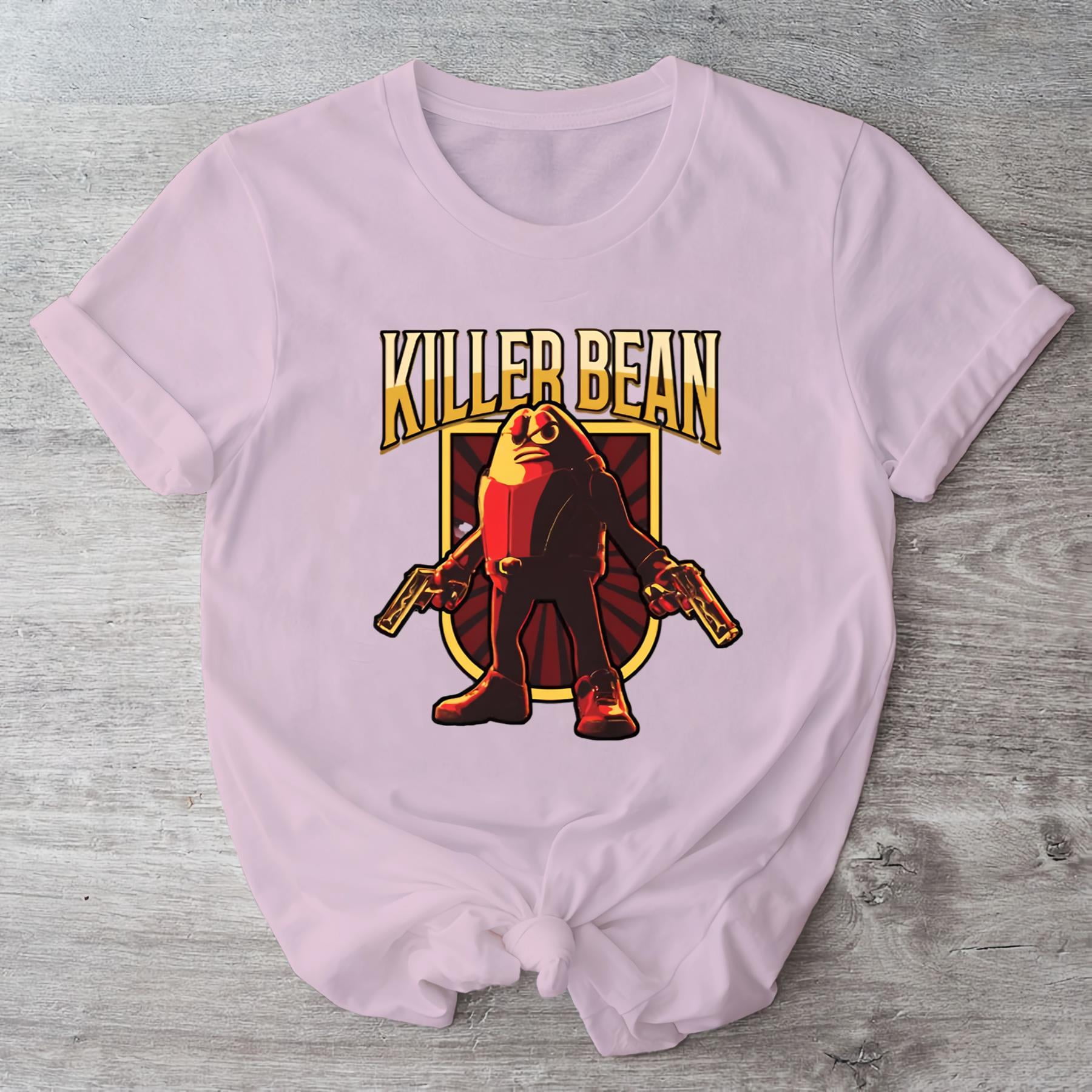 Animated Bean Agent Parody Shirt, Action Comic Inspired Graphic Tee ...