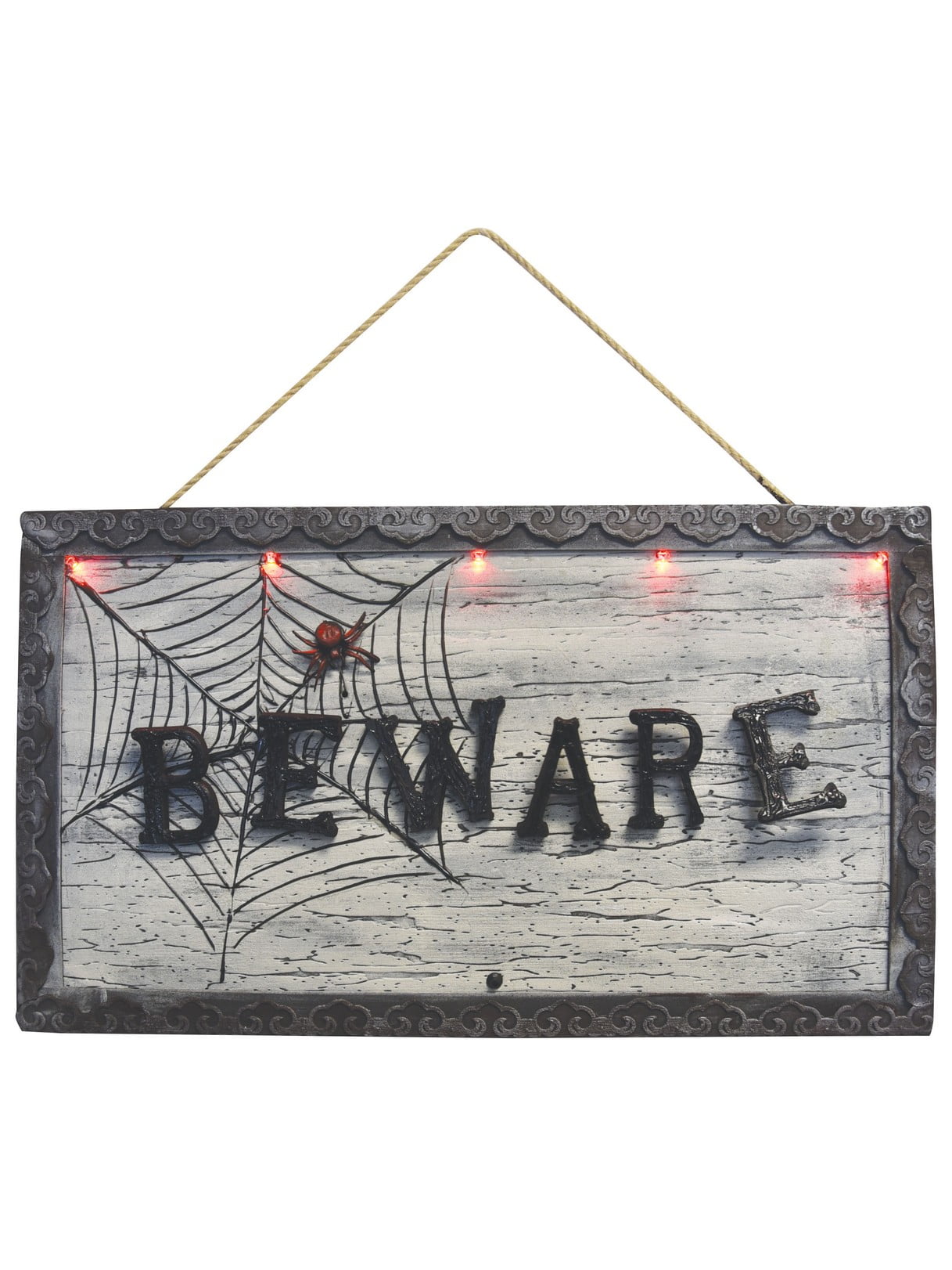 Animated Beware Sign - Walmart.com