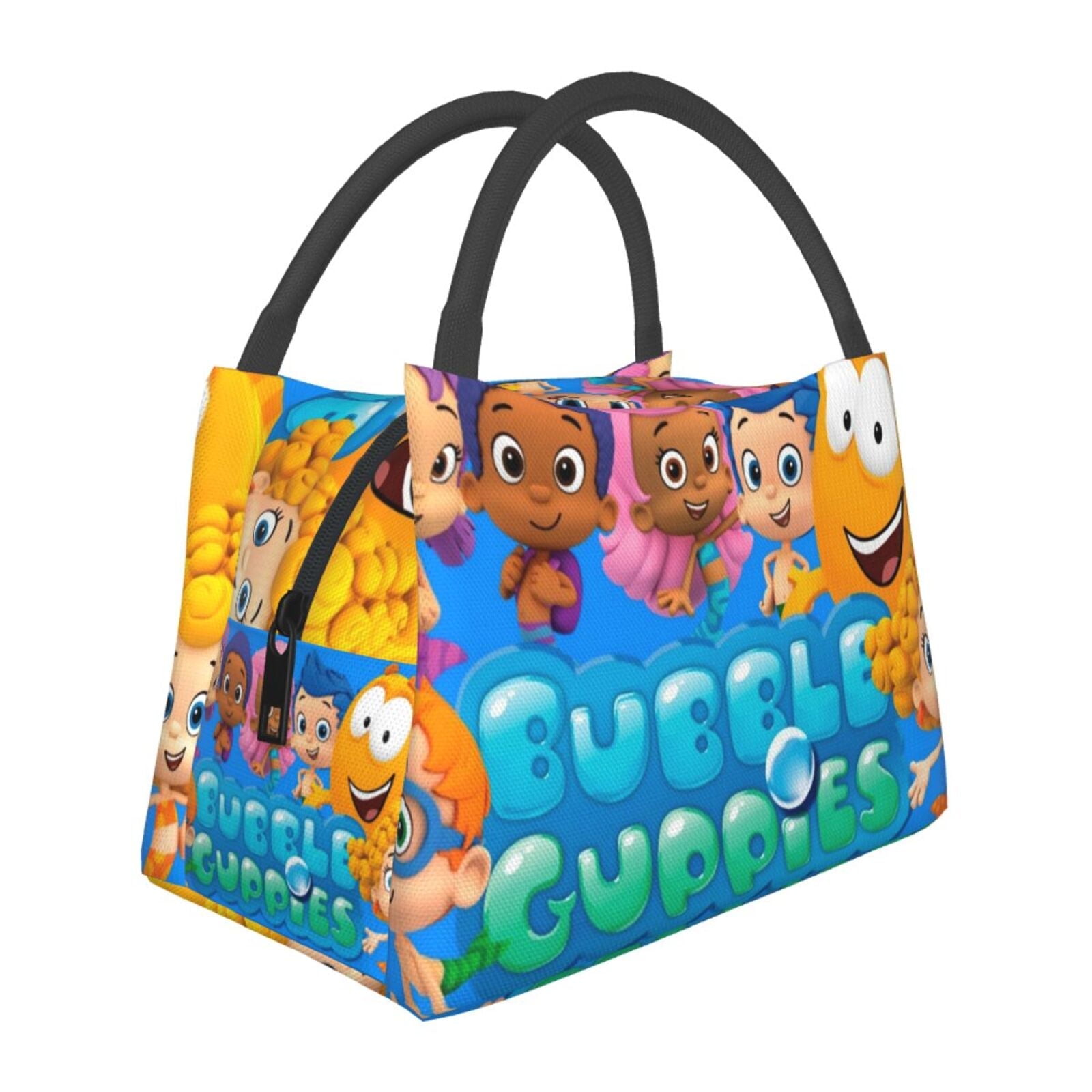 Animated Bubble Guppies Portable Insulation Lunch Bags,Thermal Bento ...