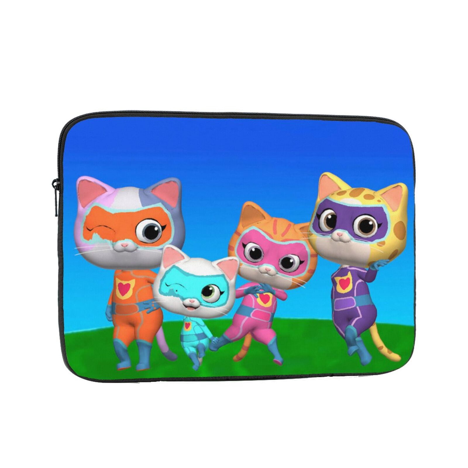 Animated Cat Superkitties Laptop Case Computer Laptop Tablet Sleeve Bag ...