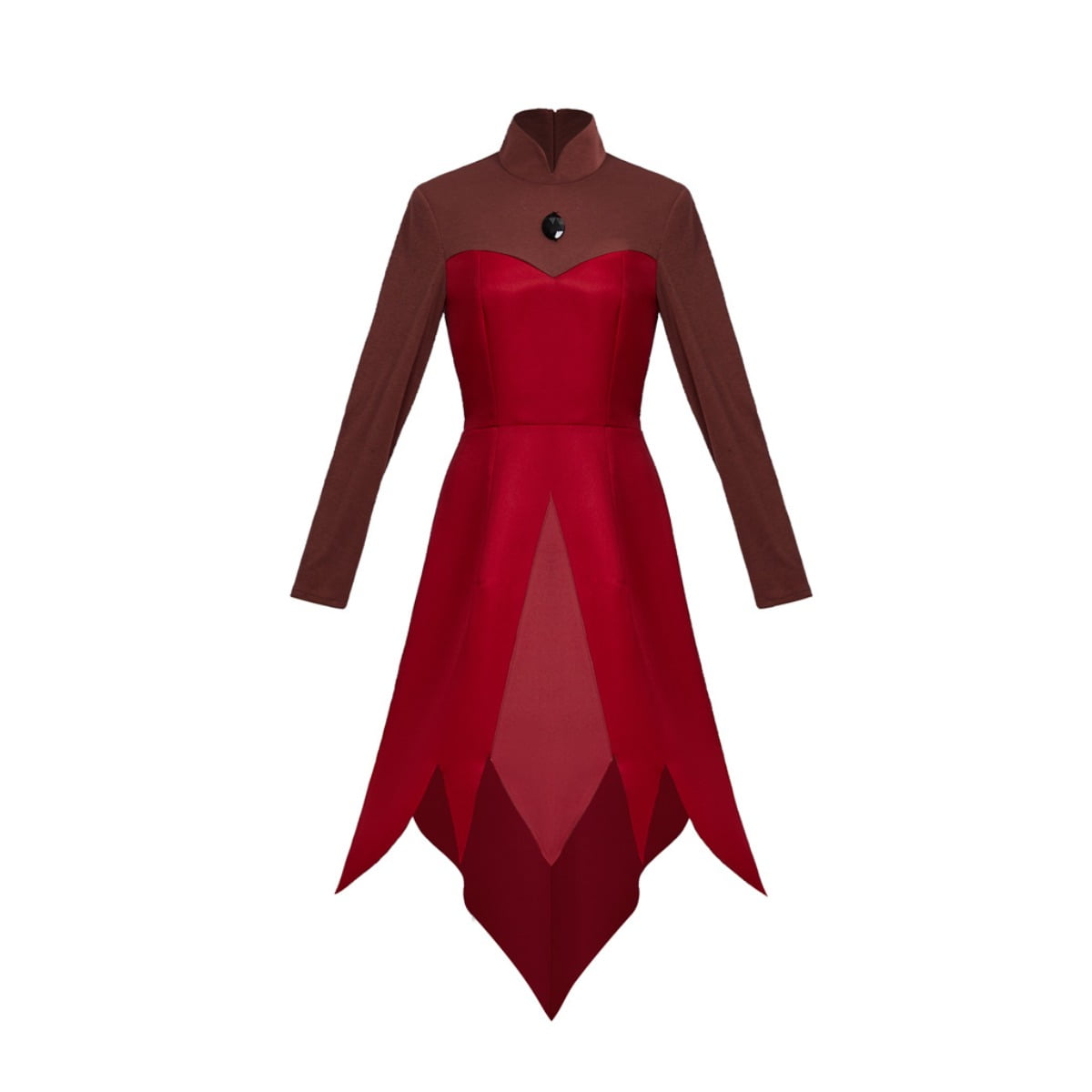 Animated Character Dress: Red Dress for Halloween & Stage Performance ...