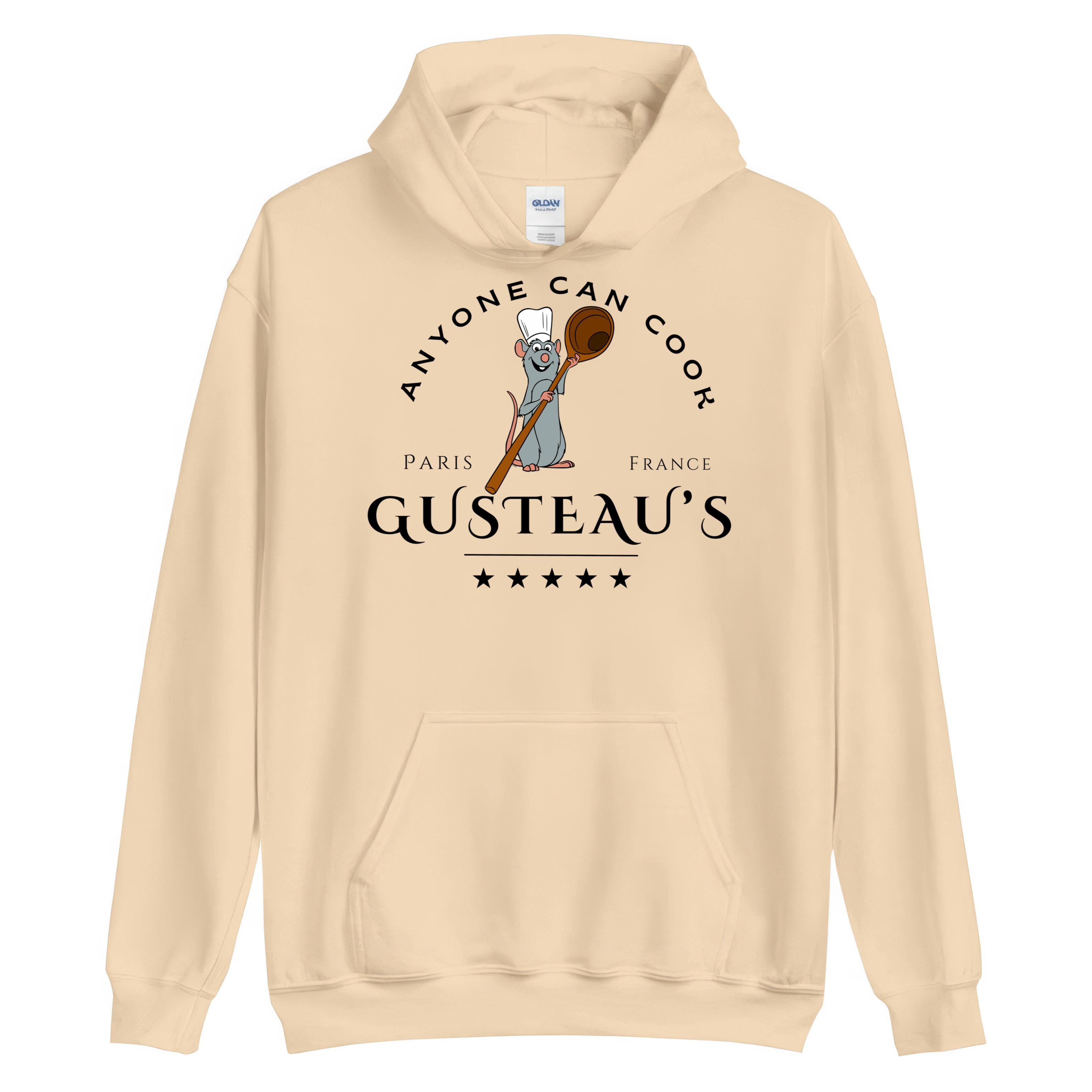 Animated Chef Graphic Tee – Parisian Cooking Inspired Shirt – Retro ...