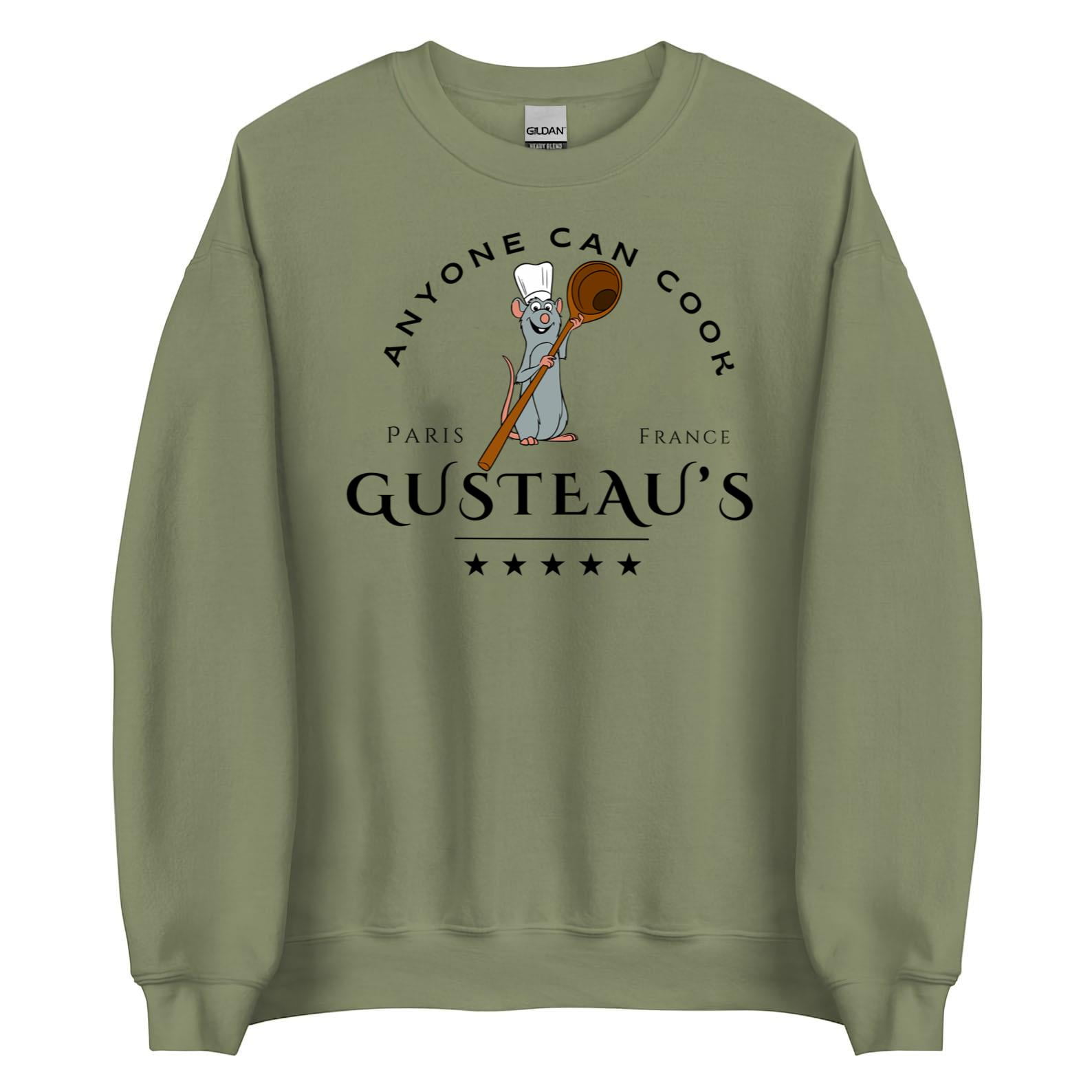 Animated Chef Graphic Tee – Parisian Cooking Inspired Shirt – Retro ...