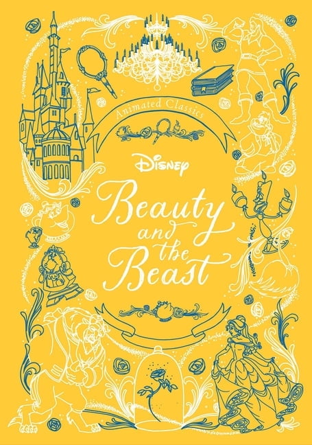 Disney Animated Classics: Beauty and the Beast Hardcover Book - A Walt ...