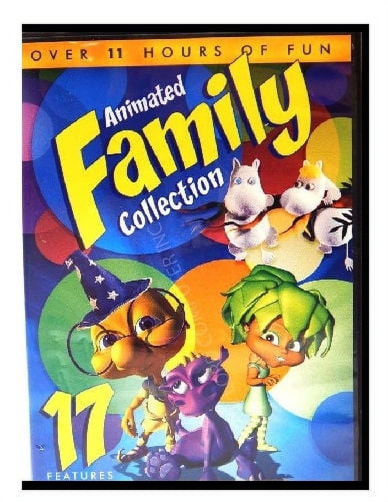 Animated Family Collection DVD 17 Features - Walmart.com