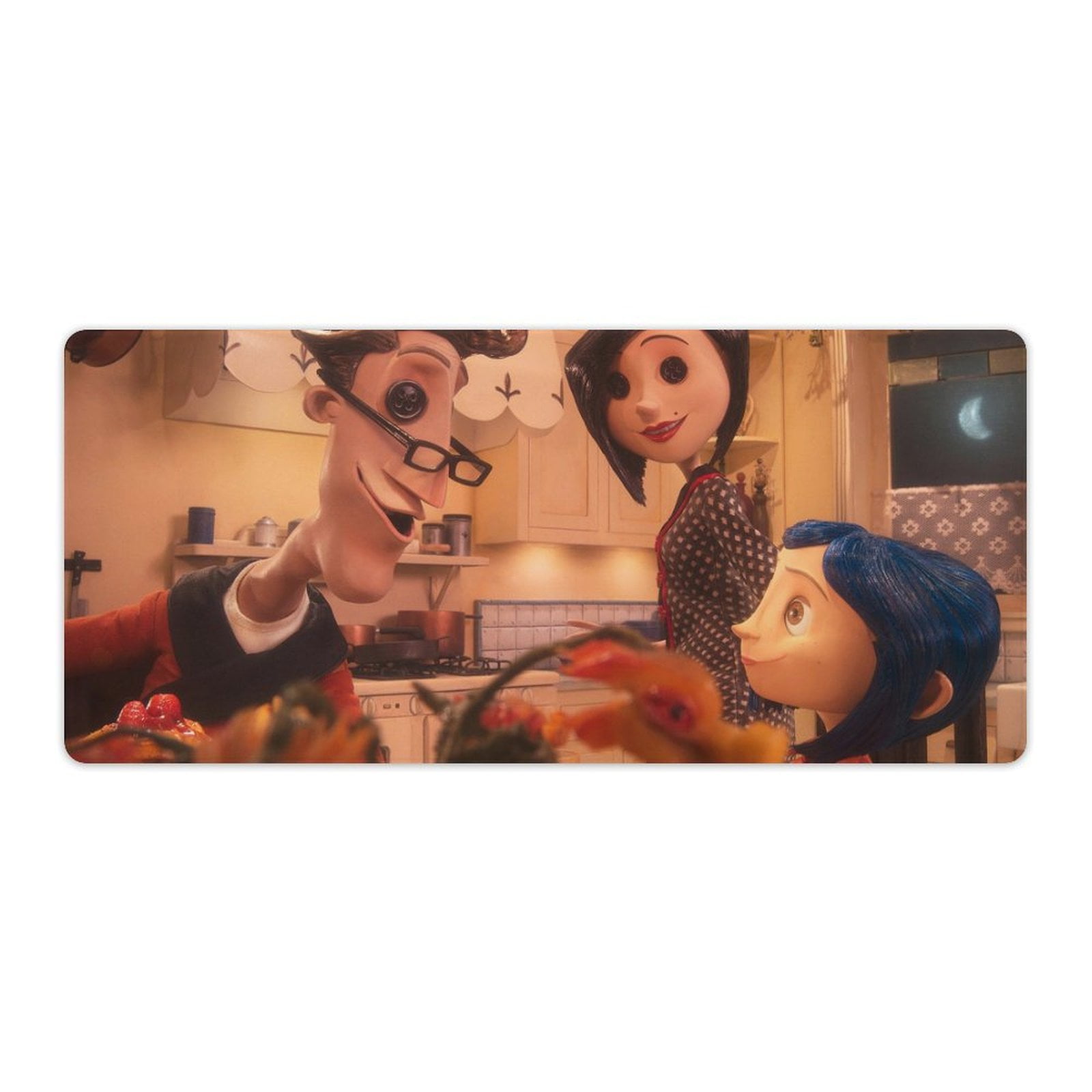 Animated Family Coraline Extended Gaming Mouse Pad No-sliped Large Desk ...