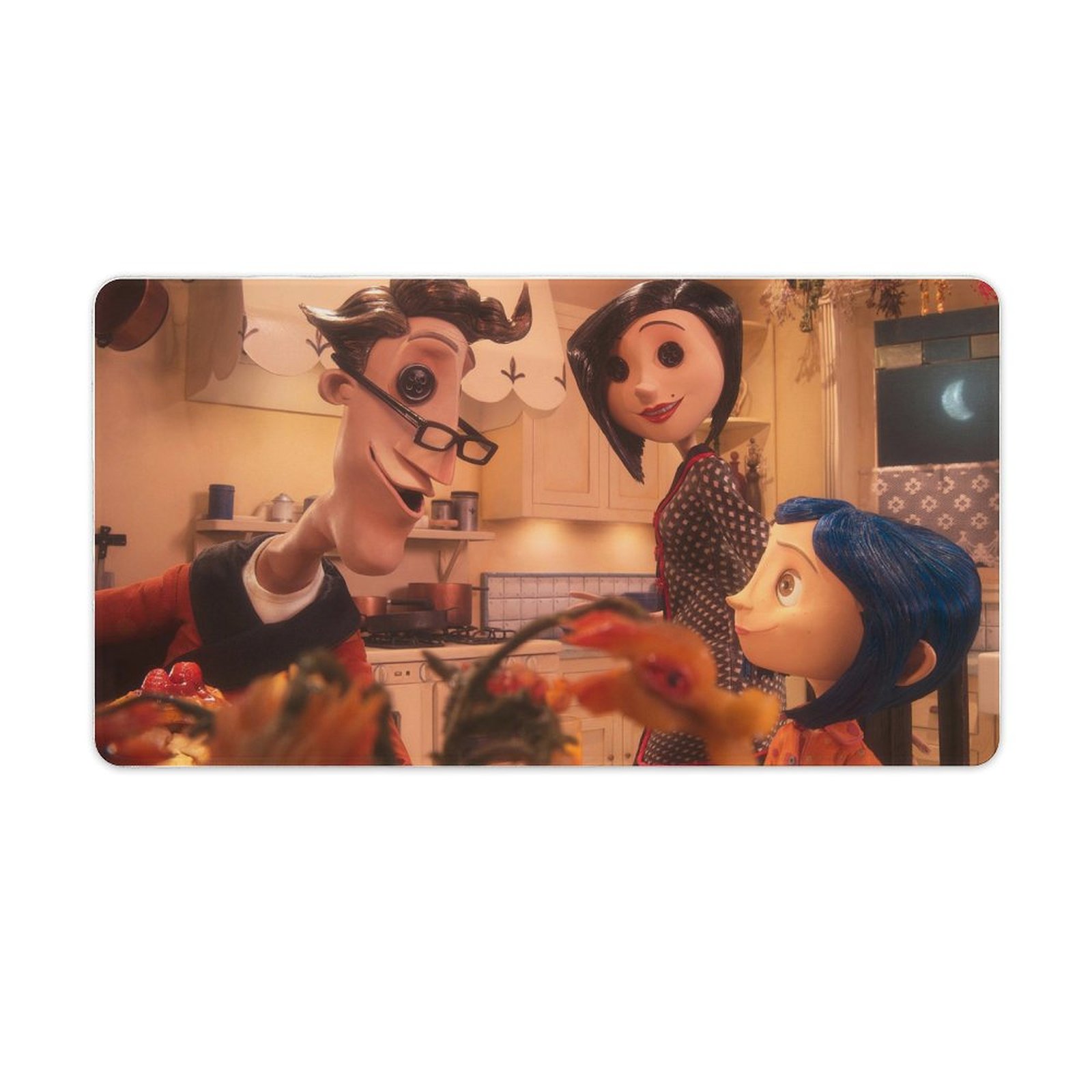 Animated Family Coraline Extended Gaming Mouse Pad No-sliped Large Desk ...