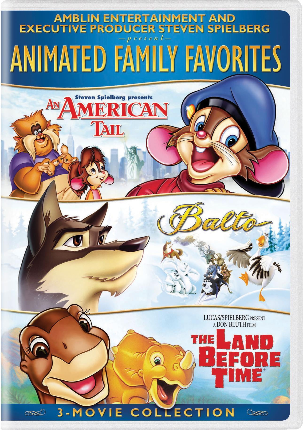 Animated Family Favorites 3-Movie Collection (DVD), Universal Studios ...