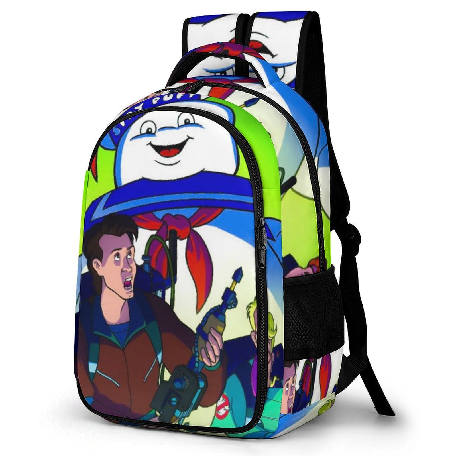 Animated Ghostbusters School Bag Laptop Backpack Bookbag Satchel ...
