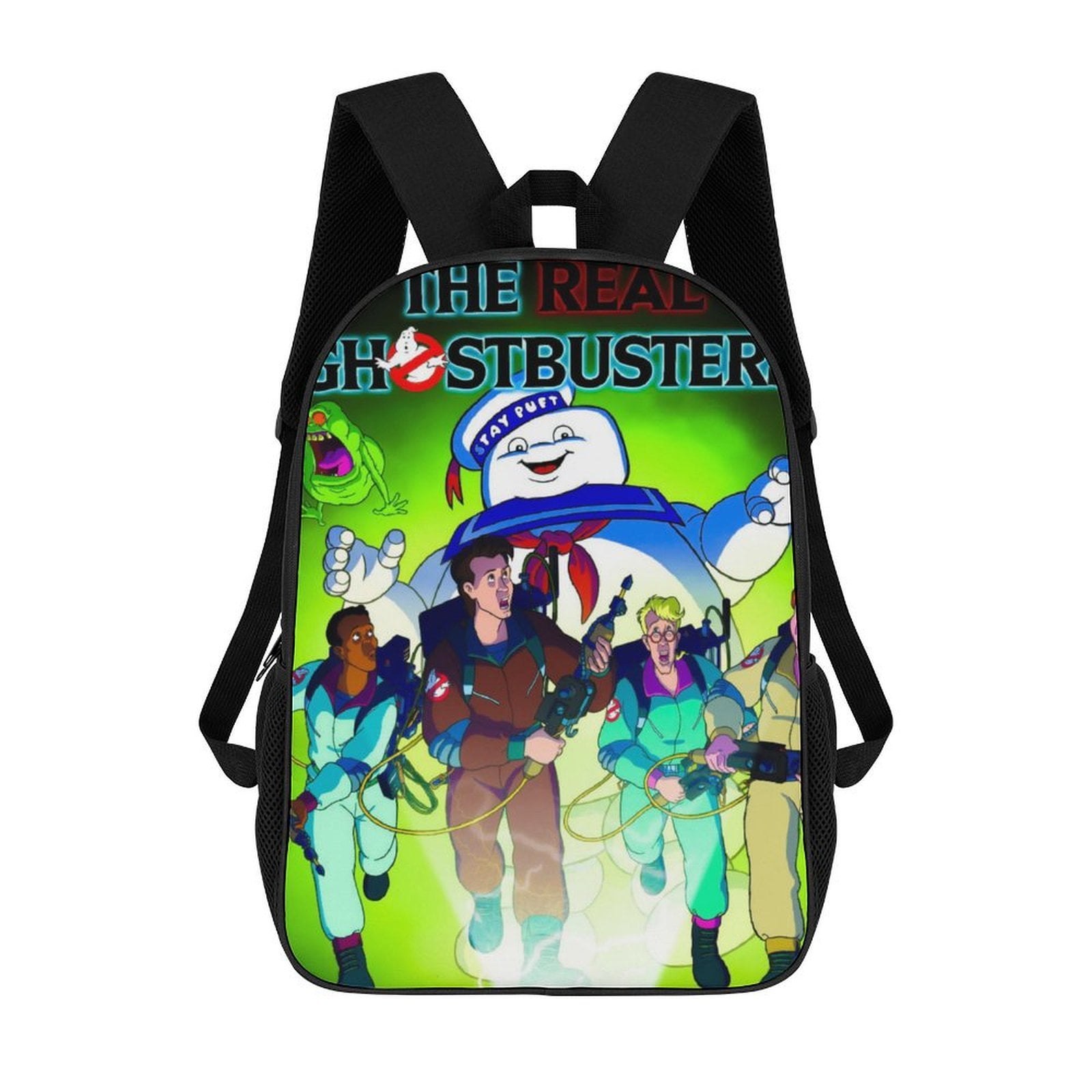 Animated Ghostbusters School Bag Laptop Backpack Casual Shoulders ...