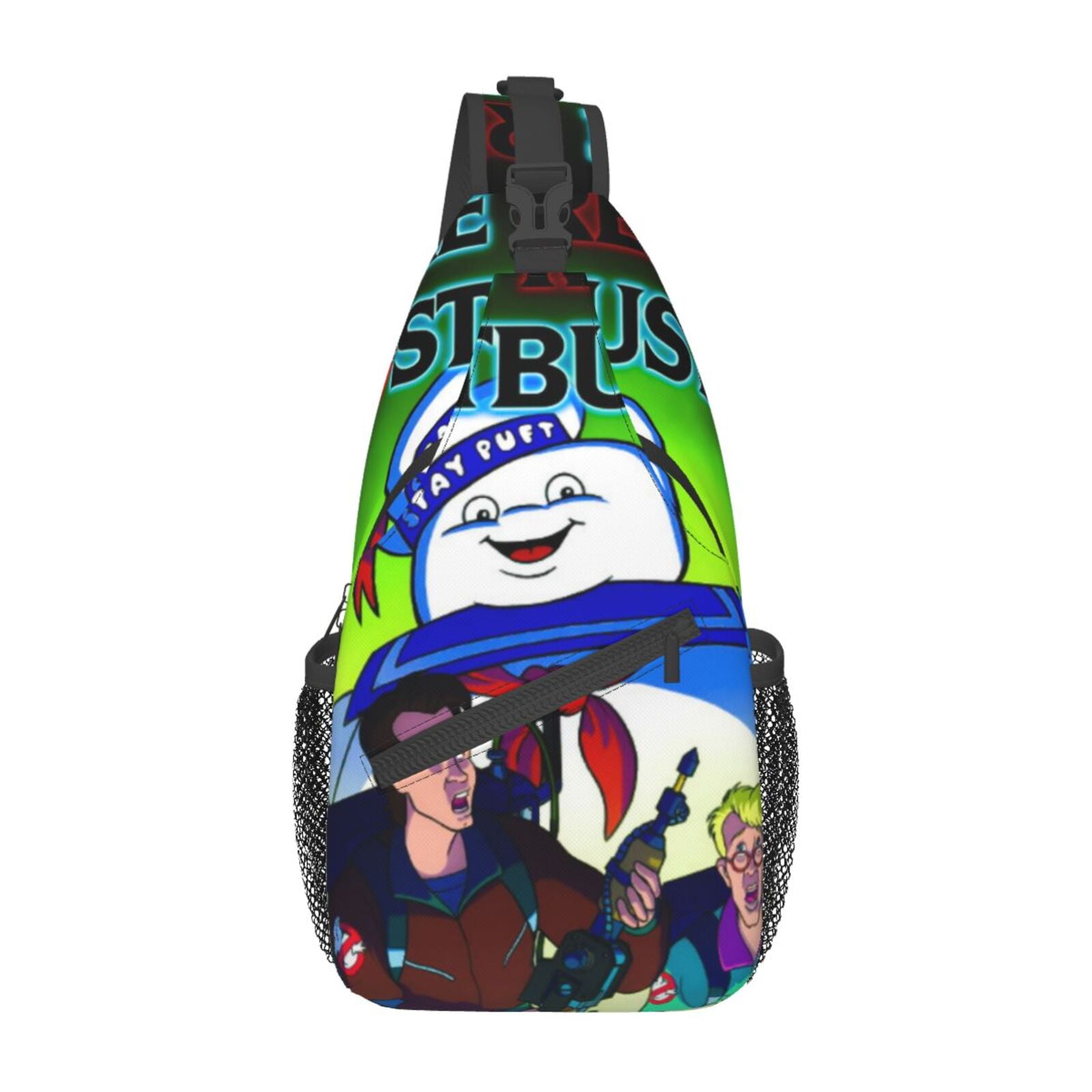 Animated Ghostbusters Sling Bag Crossbody Backpack Chest Bags ...