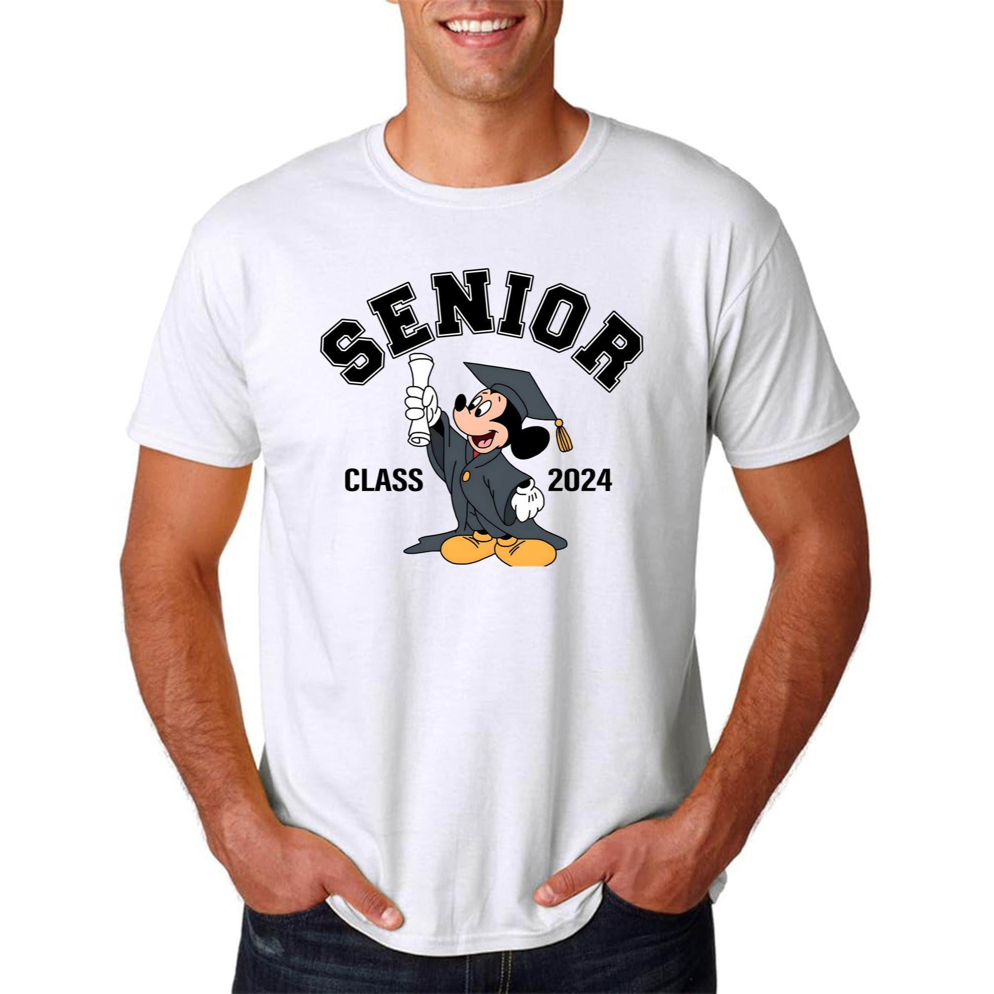 Animated Graduation-Inspired Graphic Tee, 2024 Theme - Walmart.com