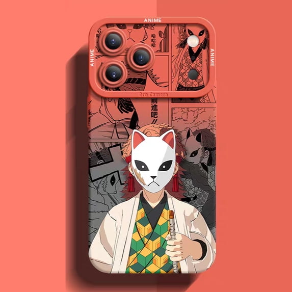 Animated Graphic Phone Case, Soft Case Protective Cover Compatible with ...