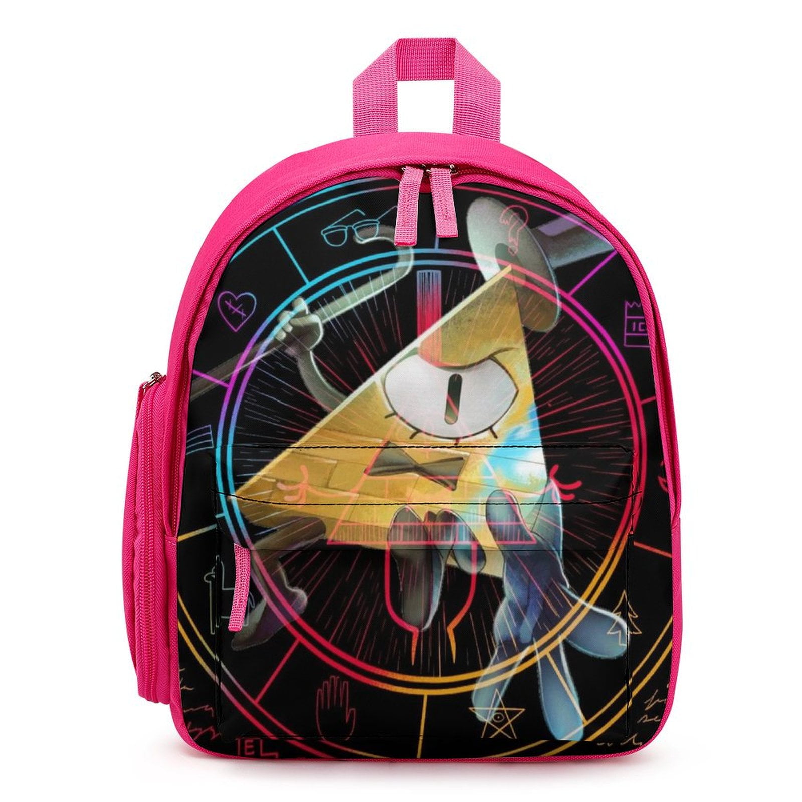 Animated Gravity Falls Bill Cipher Schoolbag Backpack Bookbag ...