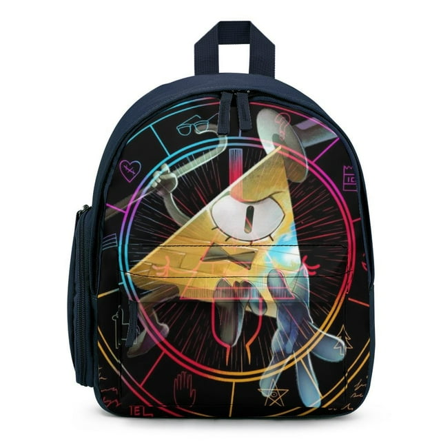Animated Gravity Falls Bill Cipher Schoolbag Backpack Bookbag ...