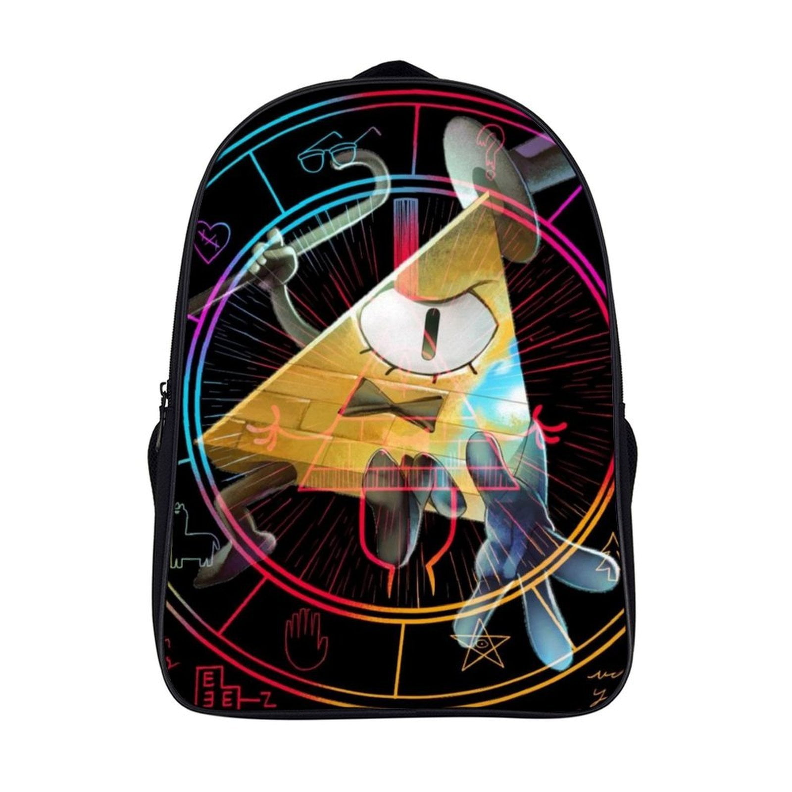 Animated Gravity Falls Bill Cipher Schoolbag Backpack Satchel Bookbag ...