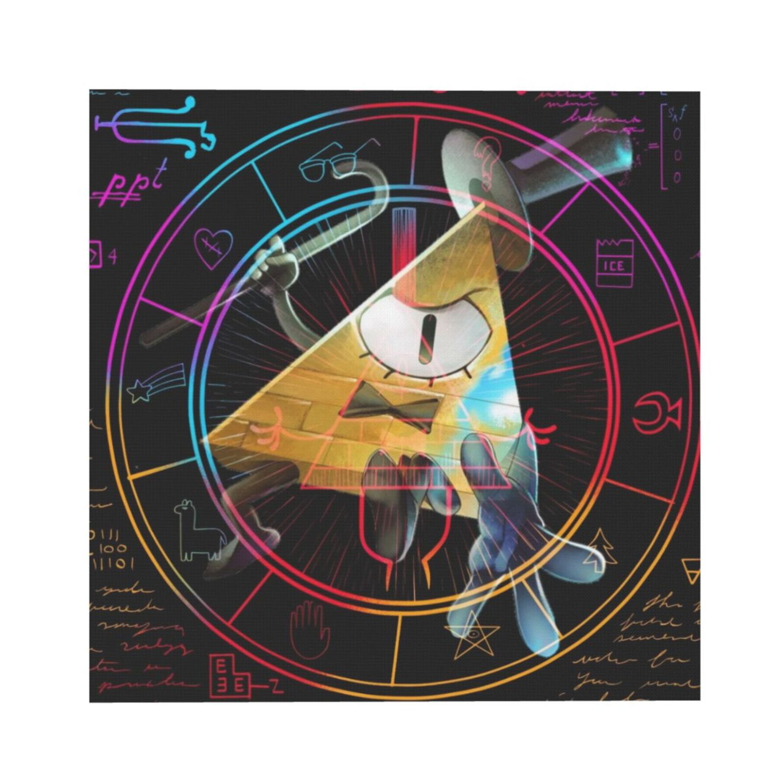 Animated Gravity Falls Canvas Decorative Poster Square Unframe Wall ...