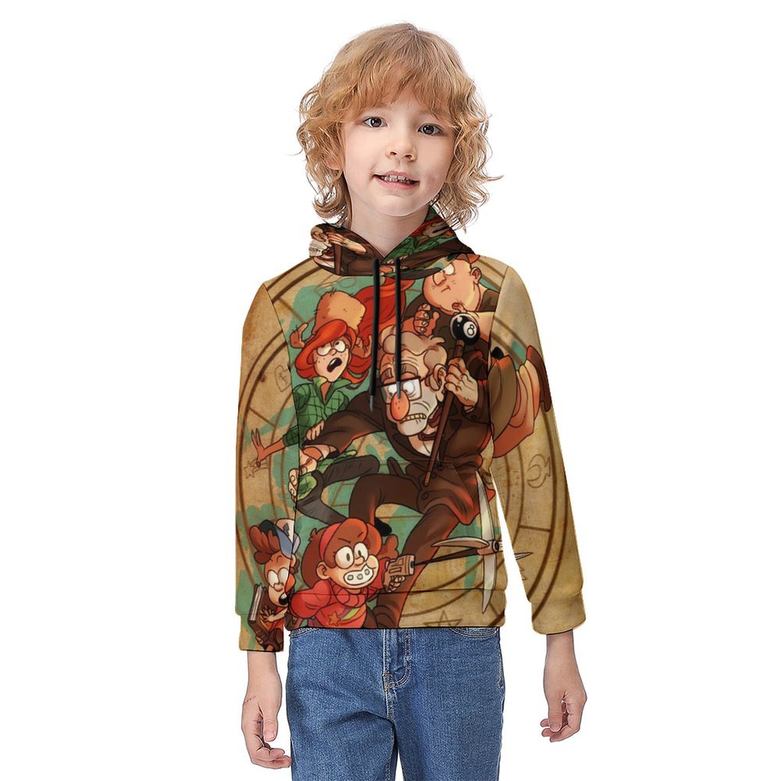Animated Gravity Falls Fashion Sweatshirt Hoodies For Childrens Novelty ...