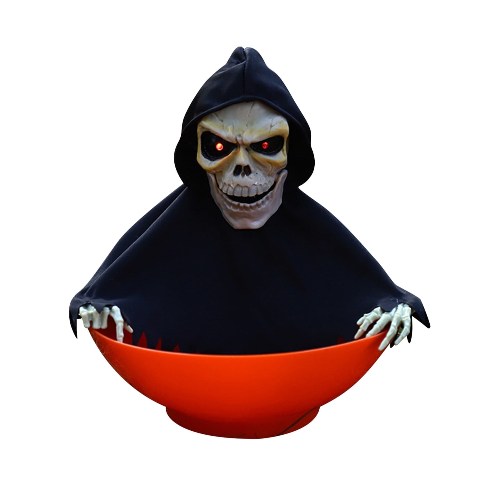Animated Halloween Candy Bowl Motion Activated Candy Server Bowl Trick ...