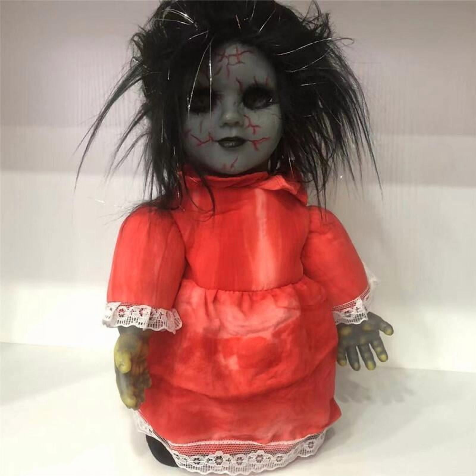 Animated Halloween Decorations with Movable Legs, Voice-Controlled ...