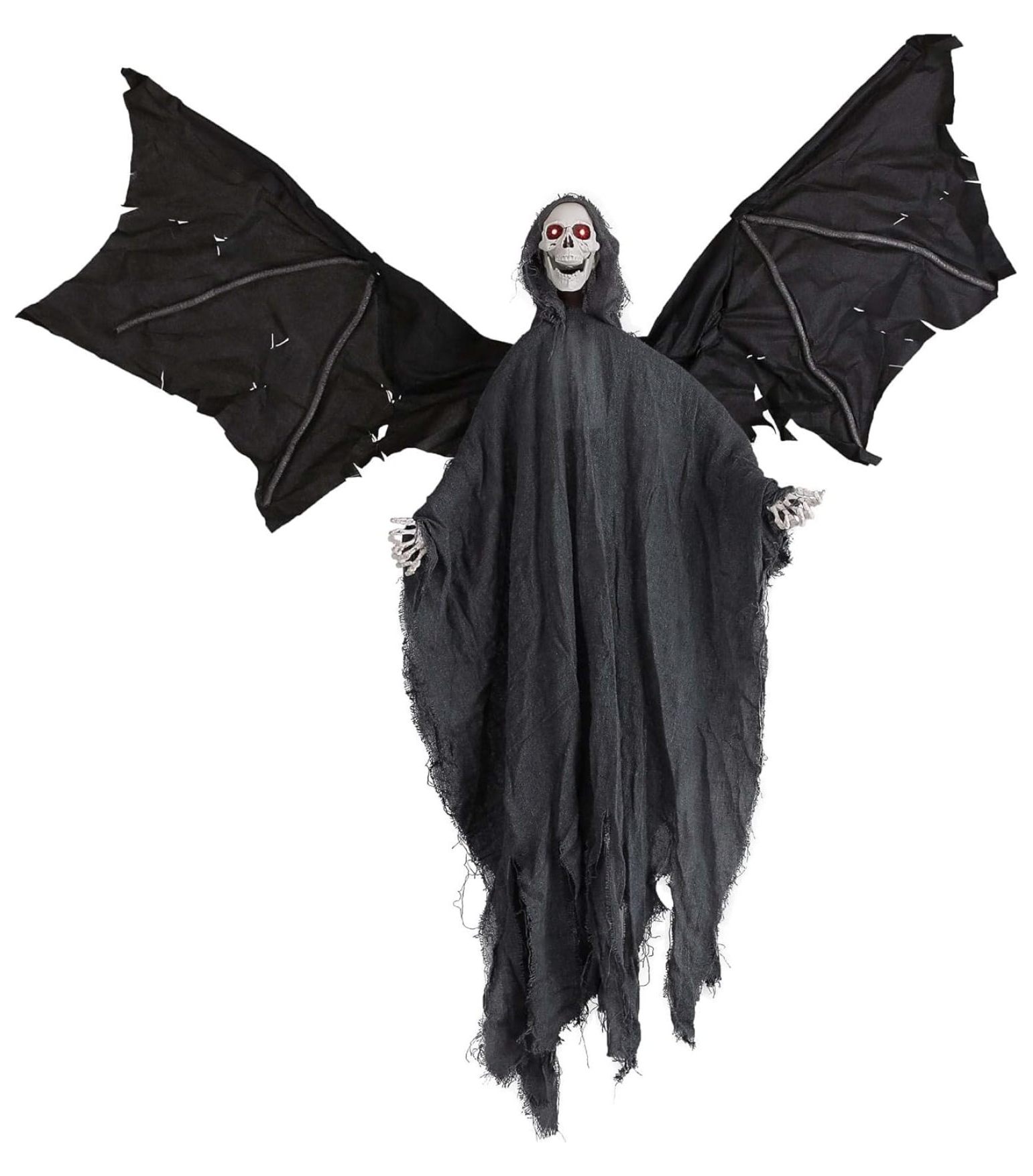 Animated Hanging Grim Reaper Outdoor & Indoor Decoration, Flying ...