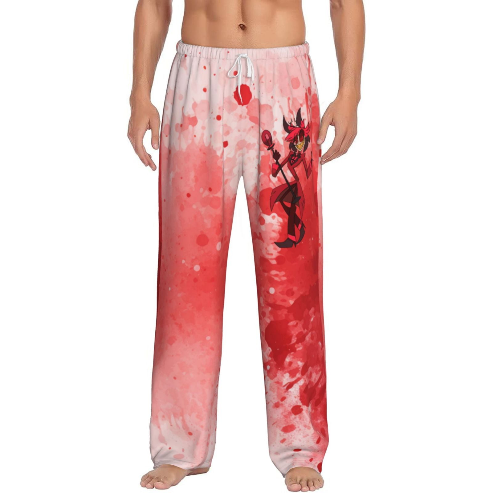 Animated Hazbin Hotel Alastor Men's Pajama Pants With Pockets Fashion ...