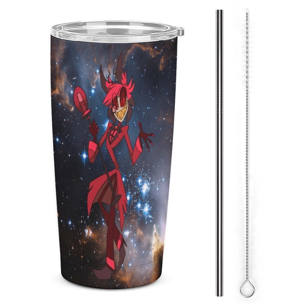 Animated Hazbin Hotel Alastor Stainless Steel Car Cup Thermal Vacuum ...