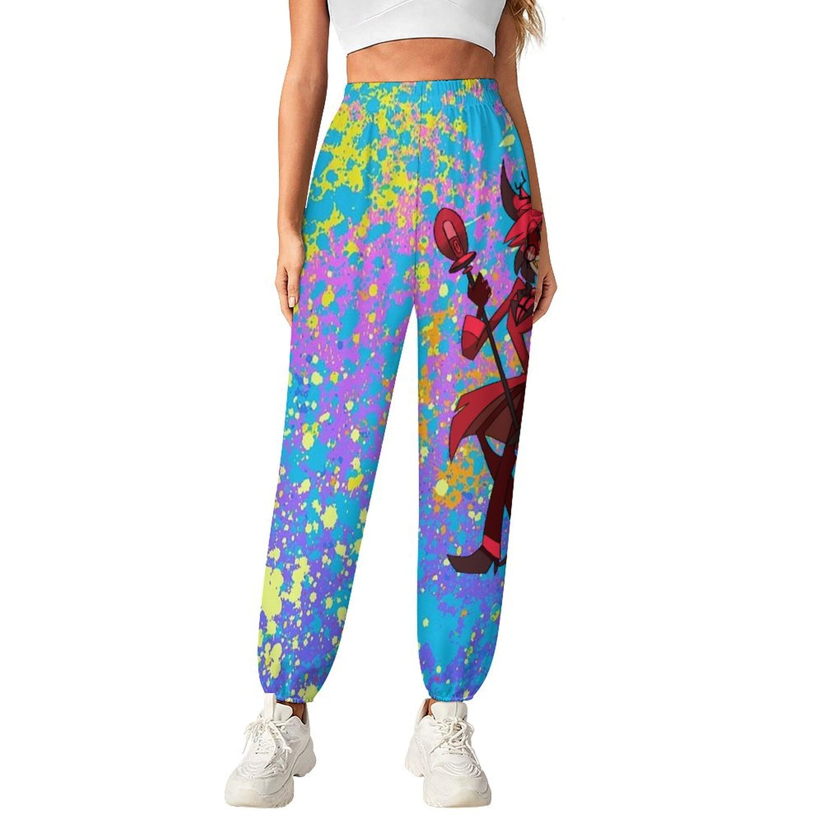 Animated Hazbin Hotel Alastor Women's Yoga Bloomers Pants Running ...