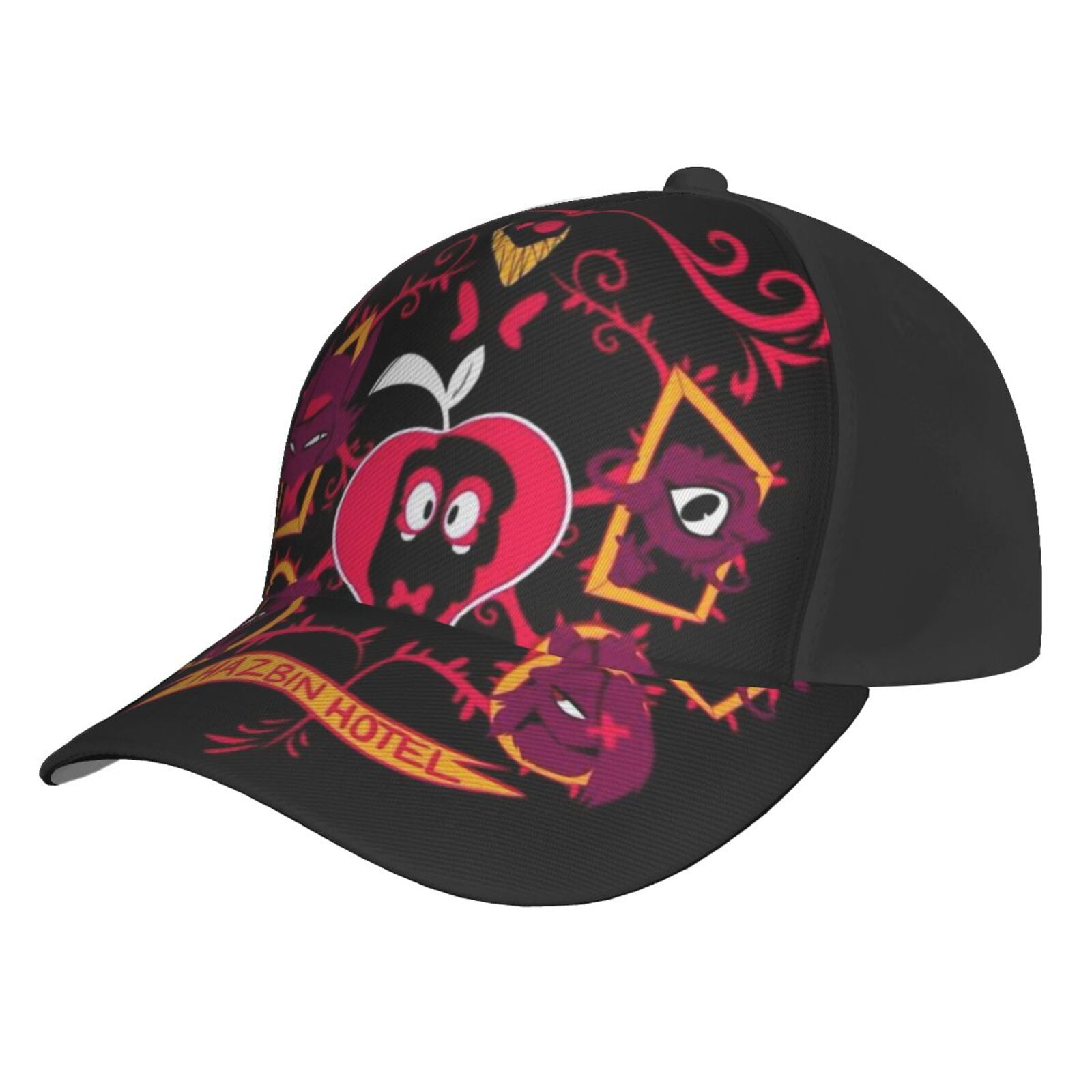 Animated Hazbin Hotel Fashion Baseball Cap Adjustable Trucker Dad Hat ...