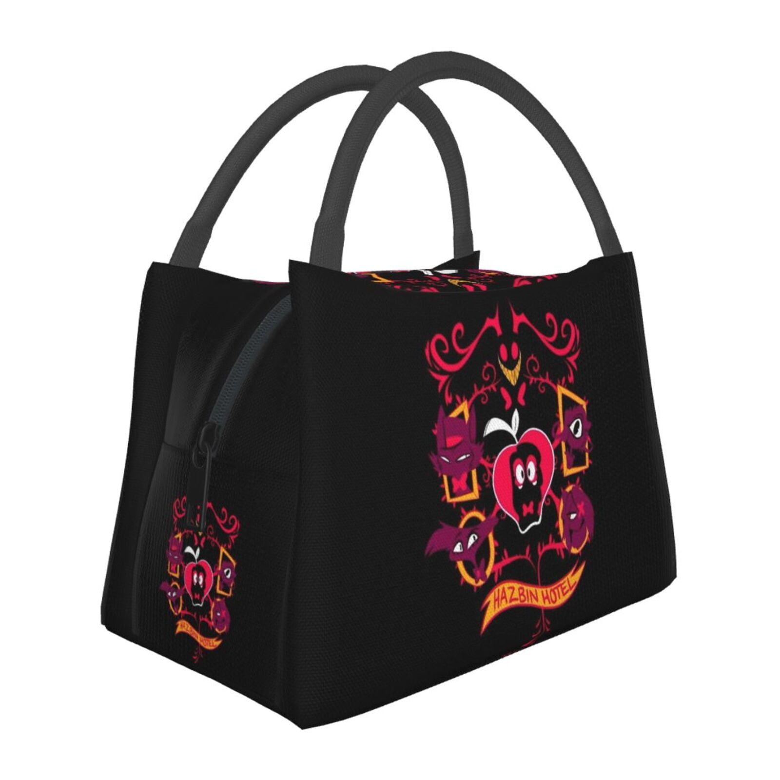 Animated Hazbin Hotel Portable Insulation Lunch Bags,Thermal Bento Bag ...