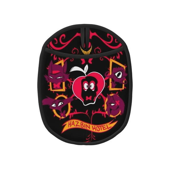 Animated Hazbin Hotel Silicone Pot Mat Mitten Oven Mitts Pot Holder ...