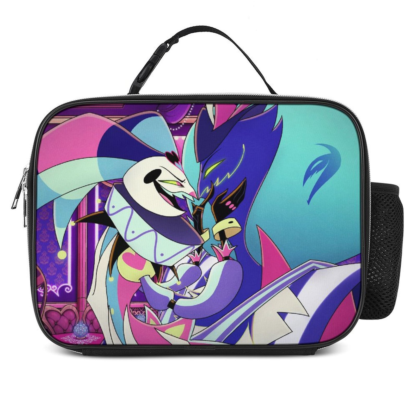 Animated Helluva Boss Portable Lunch Bag Insulated Lunch Box Reusable ...