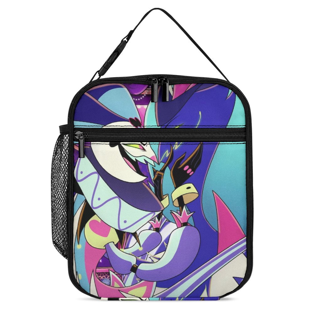 Animated Helluva Boss Portable Lunch Bag Tote Bento Bag Office ...