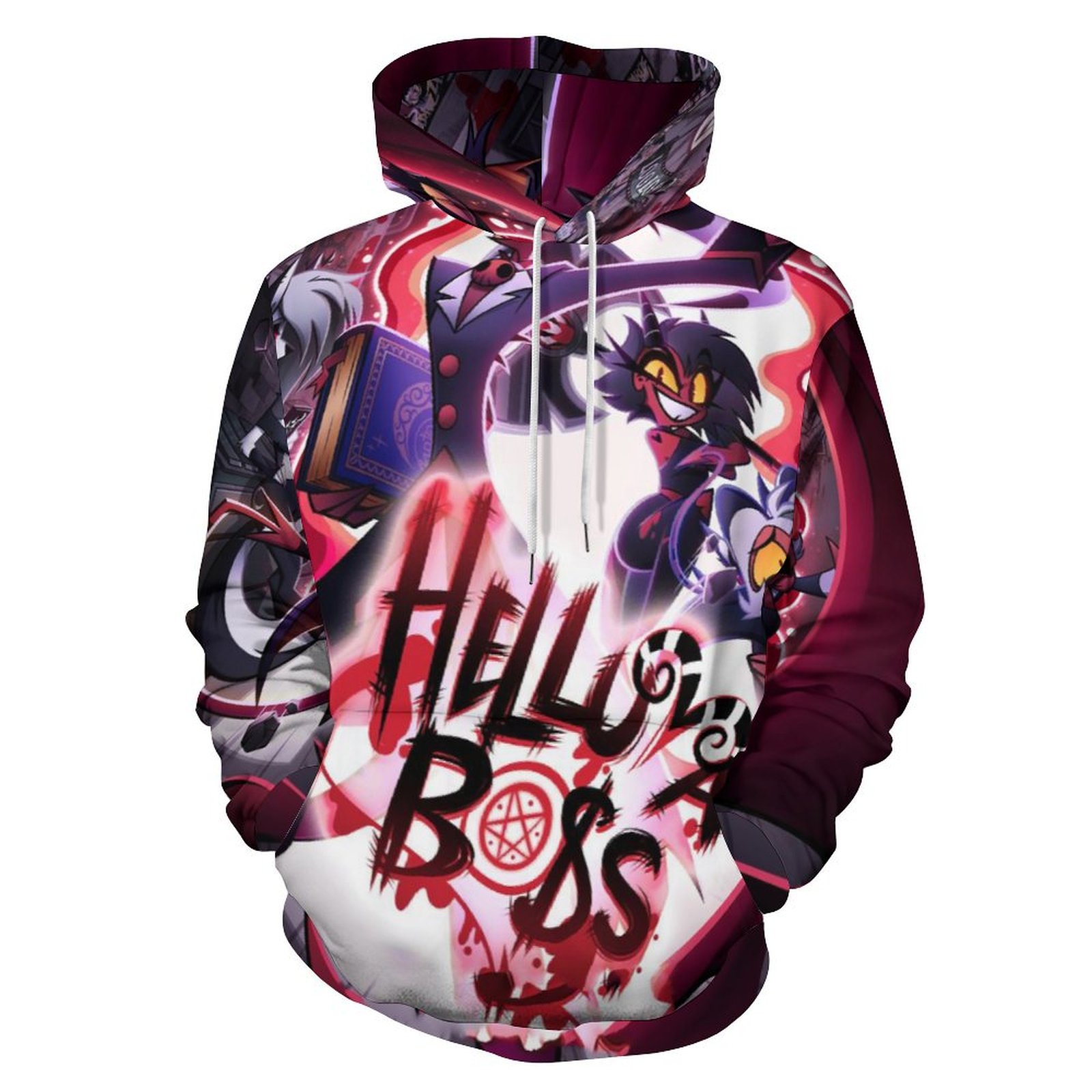 Animated Helluva Boss Unisex Sweatshirts Hoodies 3D Printing Fashion ...