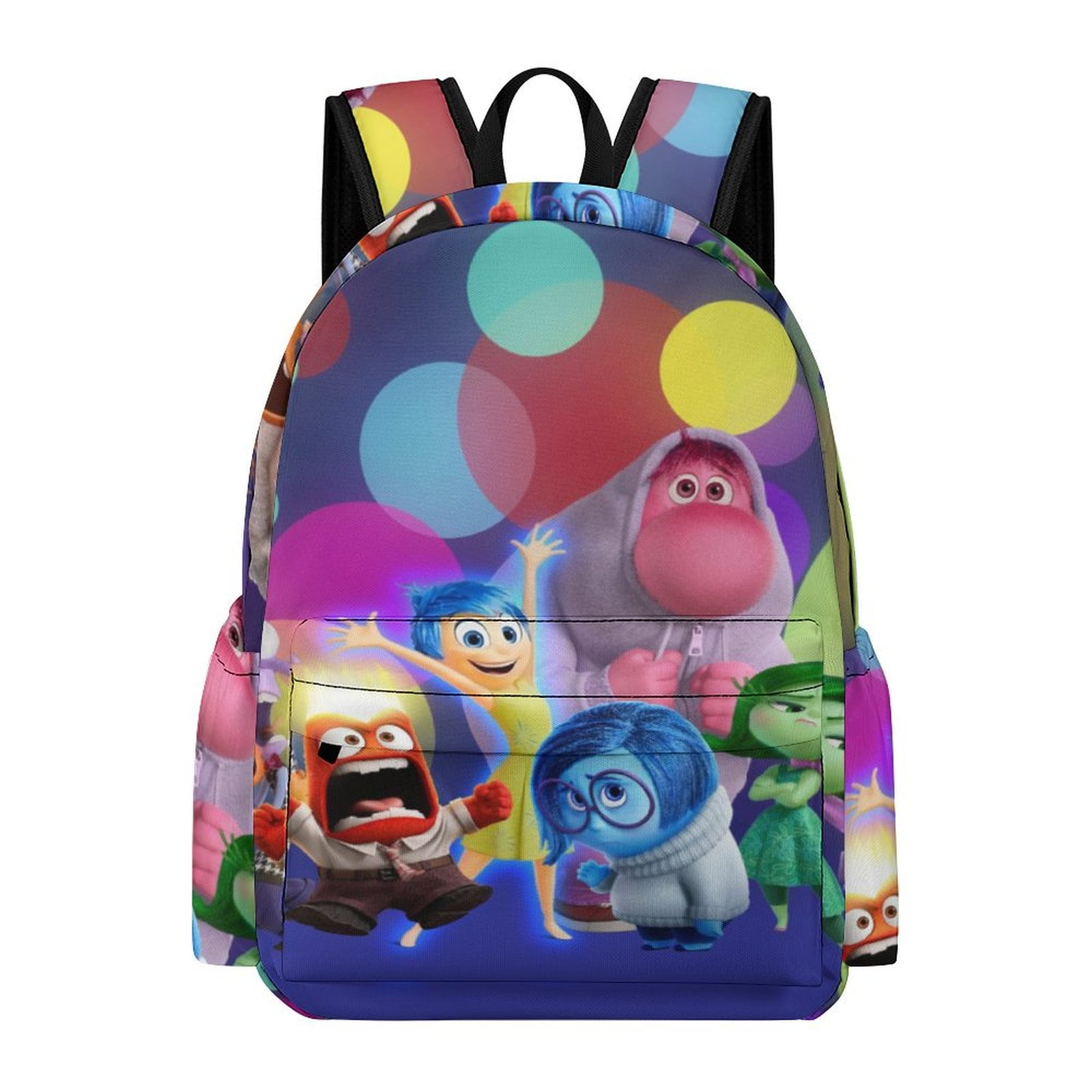 Animated Inside Out Adjustable Backpack Laptop Daypack Student School ...