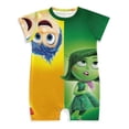 Animated Inside Out Baby One-Piece Rompers Summer Short Sleeve Outfit ...
