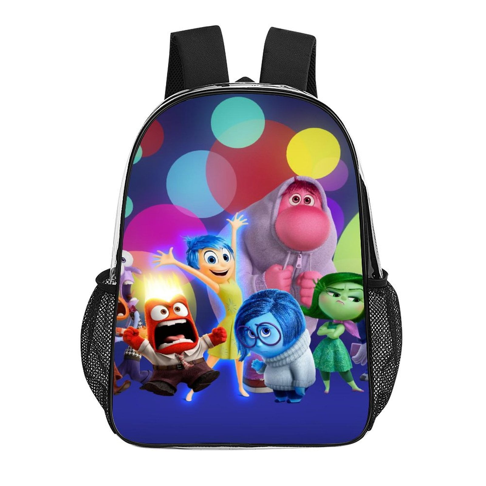 Animated Inside Out Clear Backpack 17 Inch Transparent Bag Laptop ...