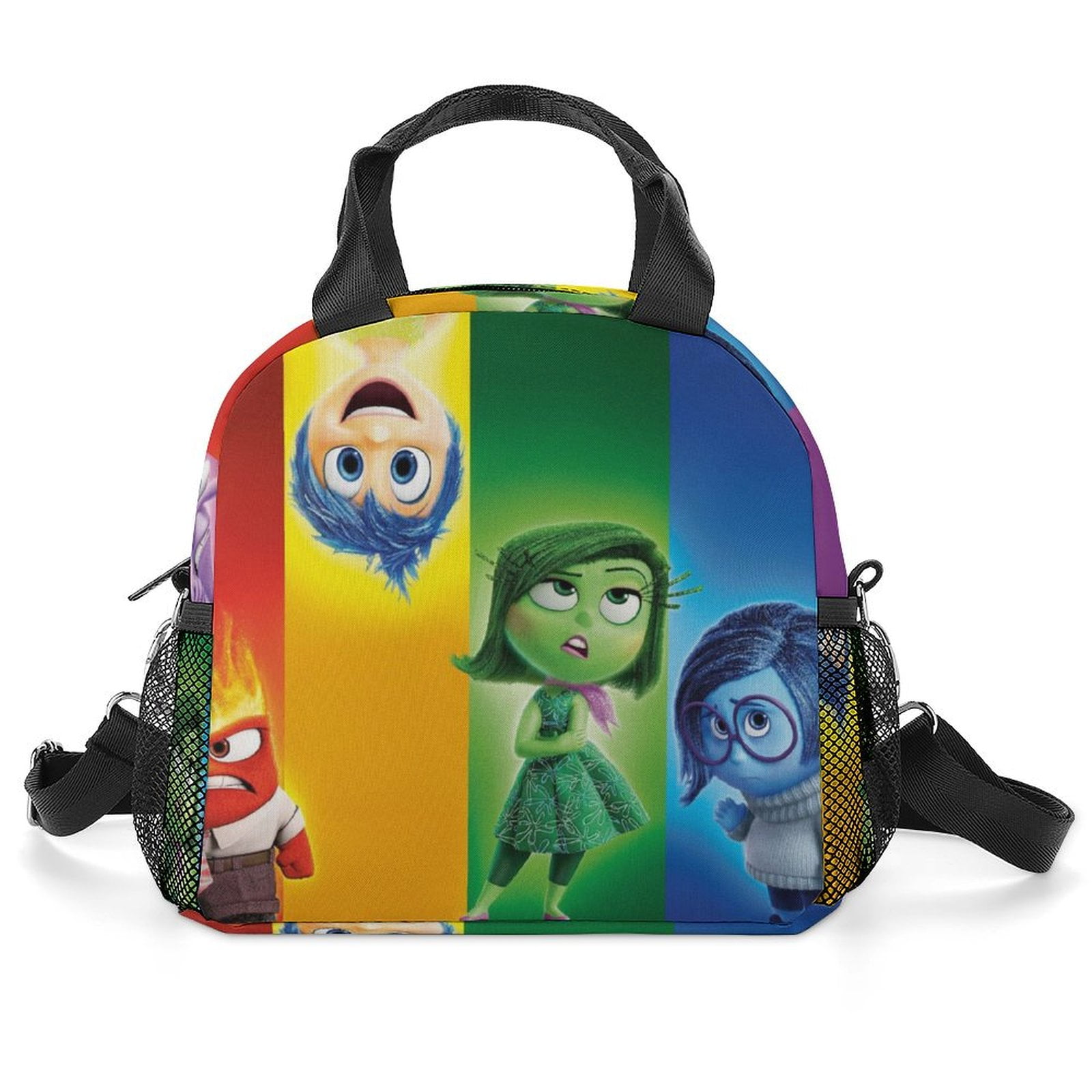 Animated Inside Out Insulated Lunch Bag Portable Lunch Box Thermal ...