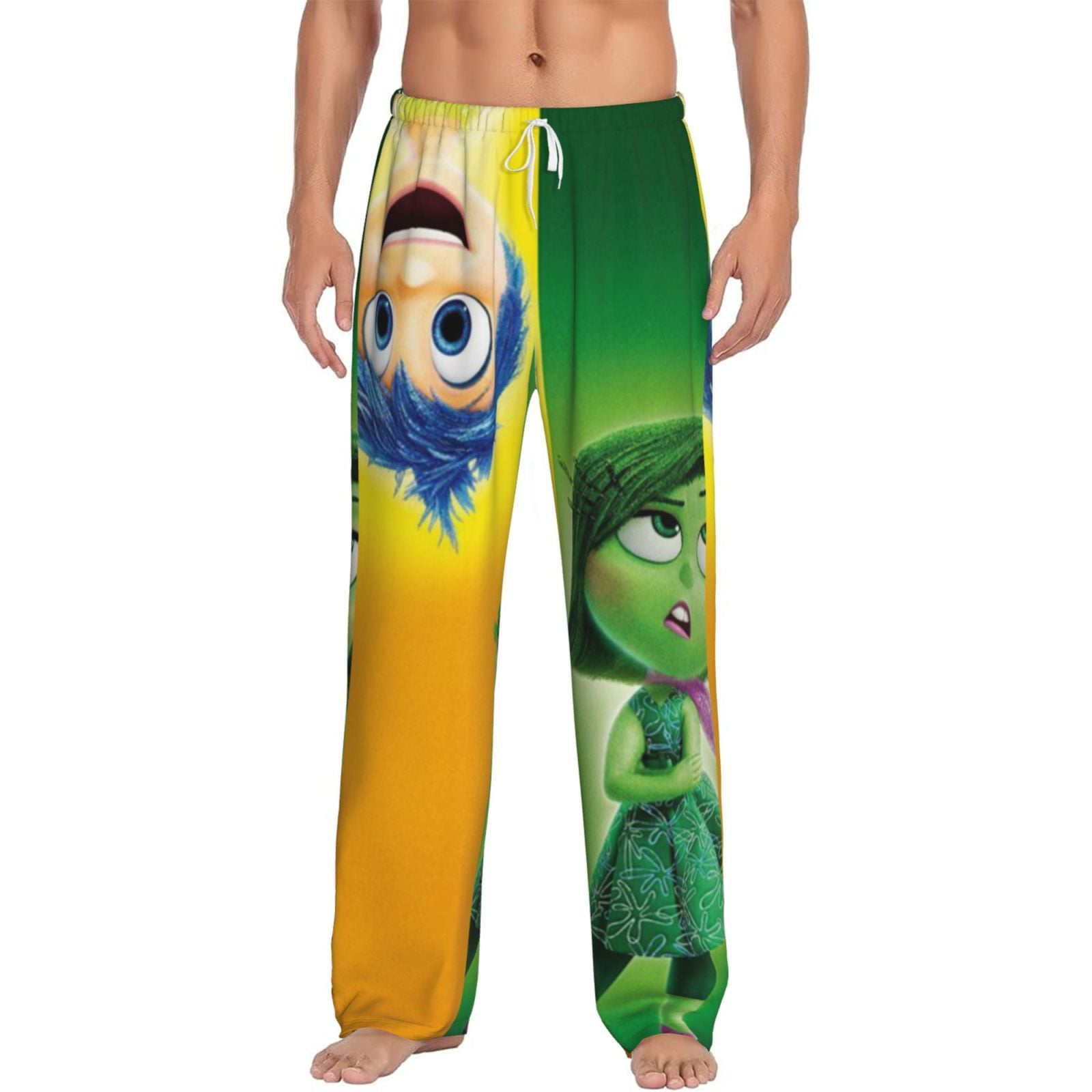 Animated Inside Out Men's Pajama Pants With Pockets Fashion Cozy Daily ...