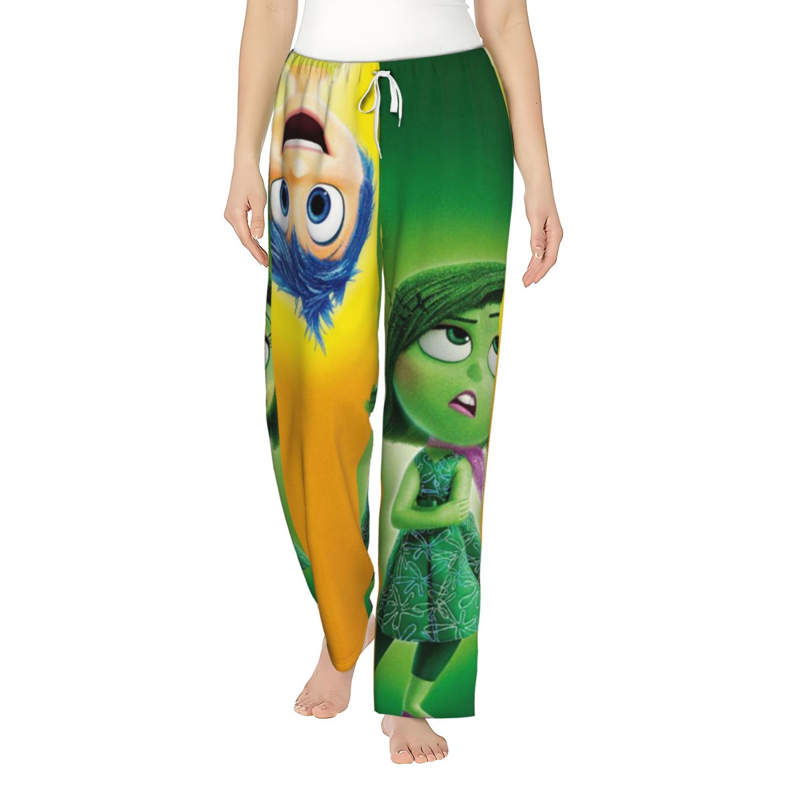 Animated Inside Out Women's Pajama Pants Lounge Daily Novelty Cozy ...