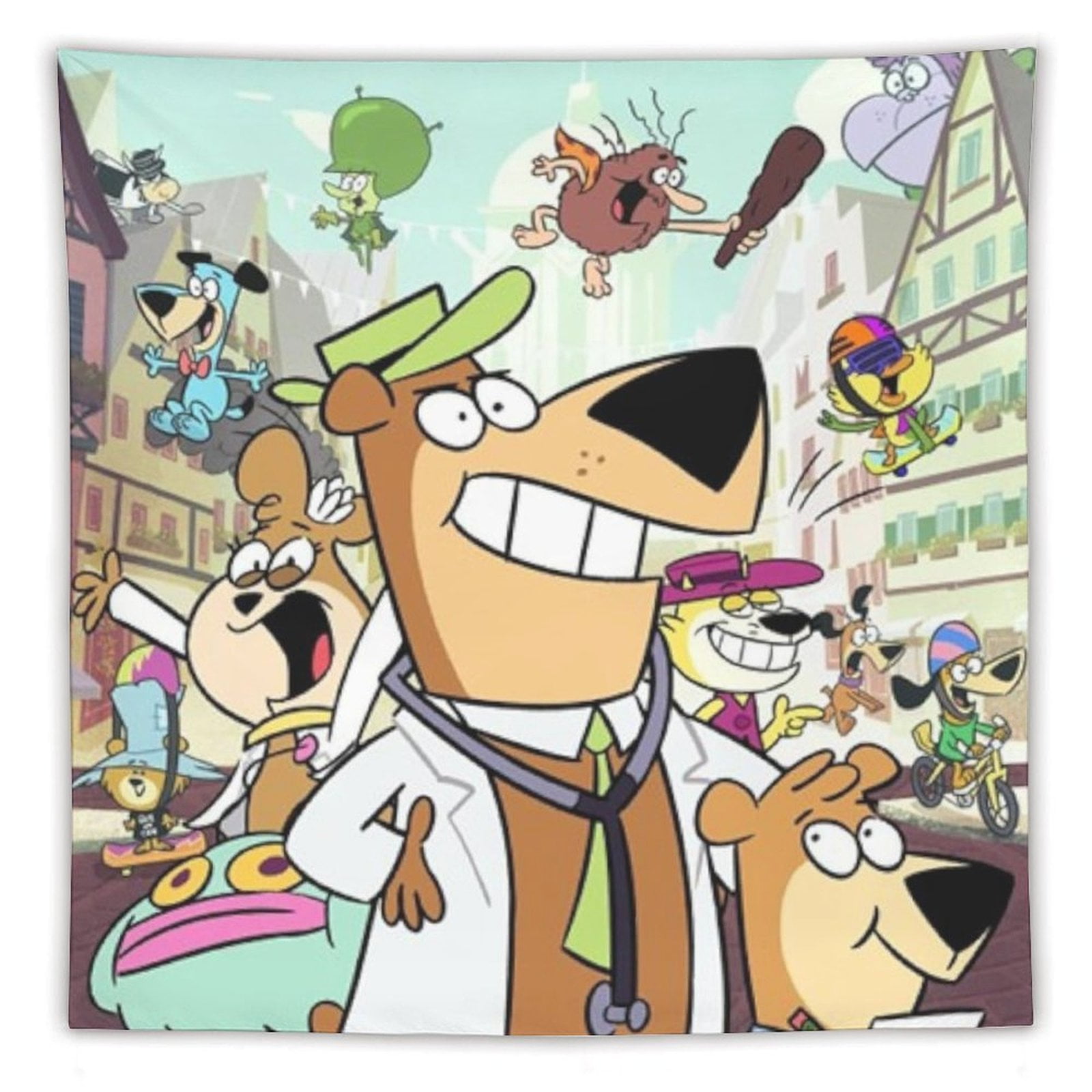 Animated Jellystone Tapestry Luxury Wall Hanging Tapestries Gift Aisle ...