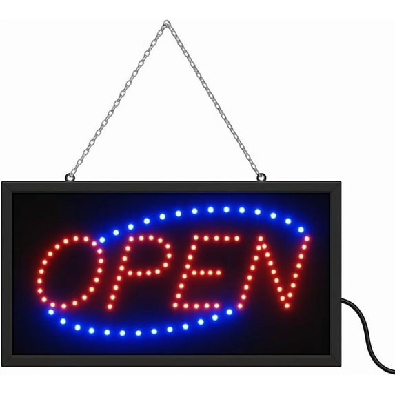 Animated LED Neon Light Open Sign, Ultra Bright, Energy-Saving, Ready ...