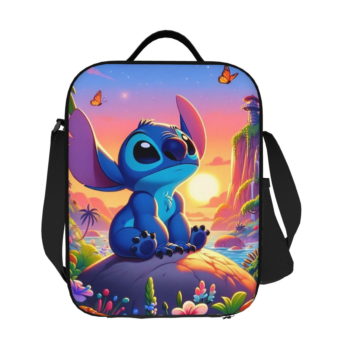 Animated Lilo Sti-tch insulated lunch bag cartoon animated Hot cooler ...