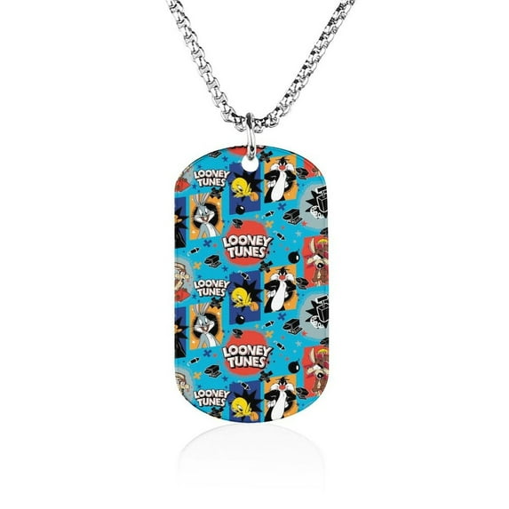 Animated Looney Tunes Titanium Steel Necklace Decor Fashion Daily ...