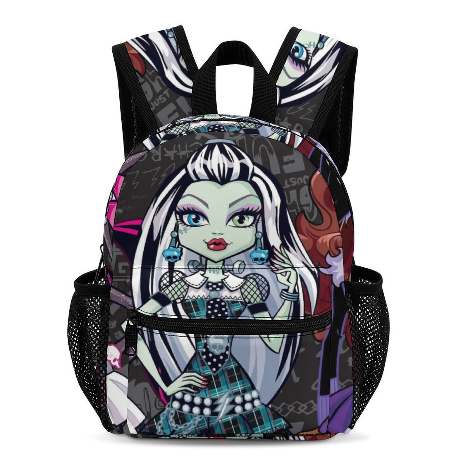 Animated Monster High Backpack Daypack Lightweight School Bag Bookbag ...